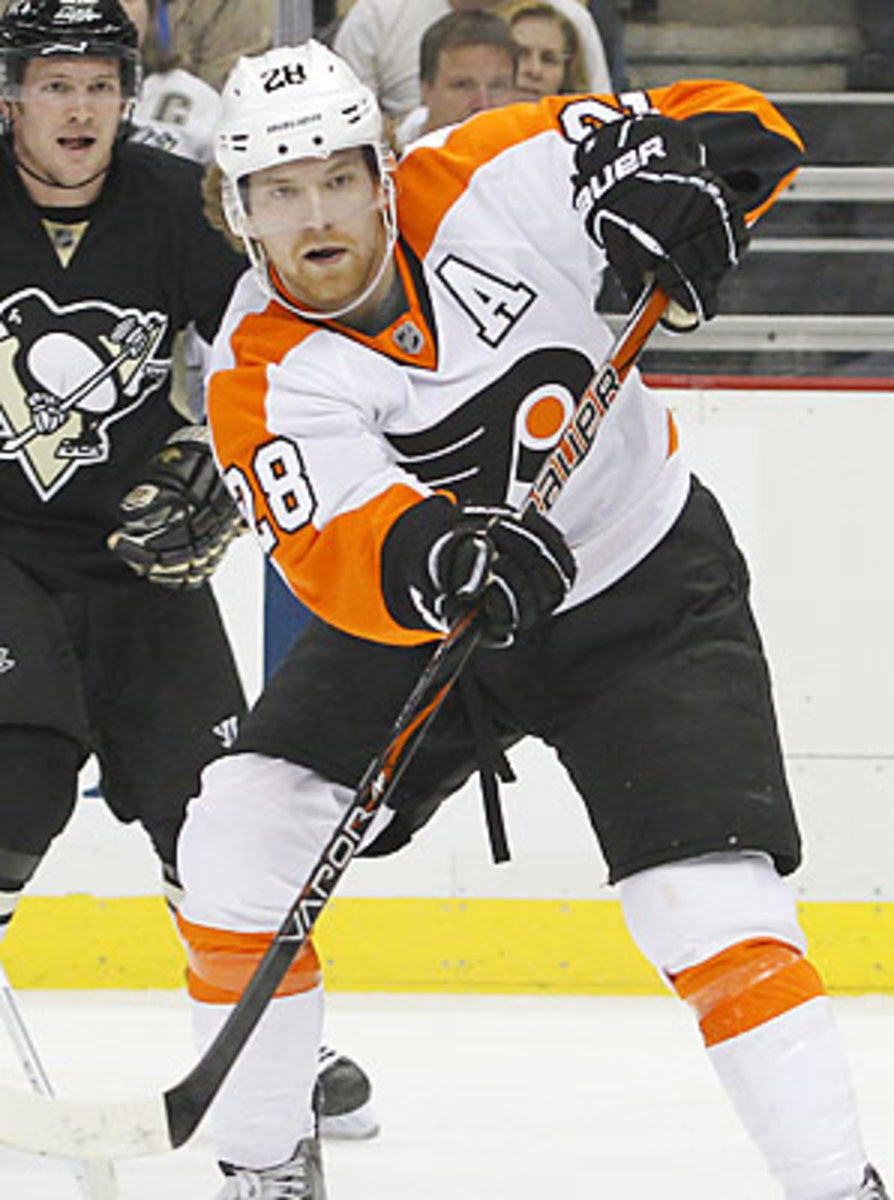 Adrian Dater: Giroux, Brown highlight Friday Three Stars - Sports ...