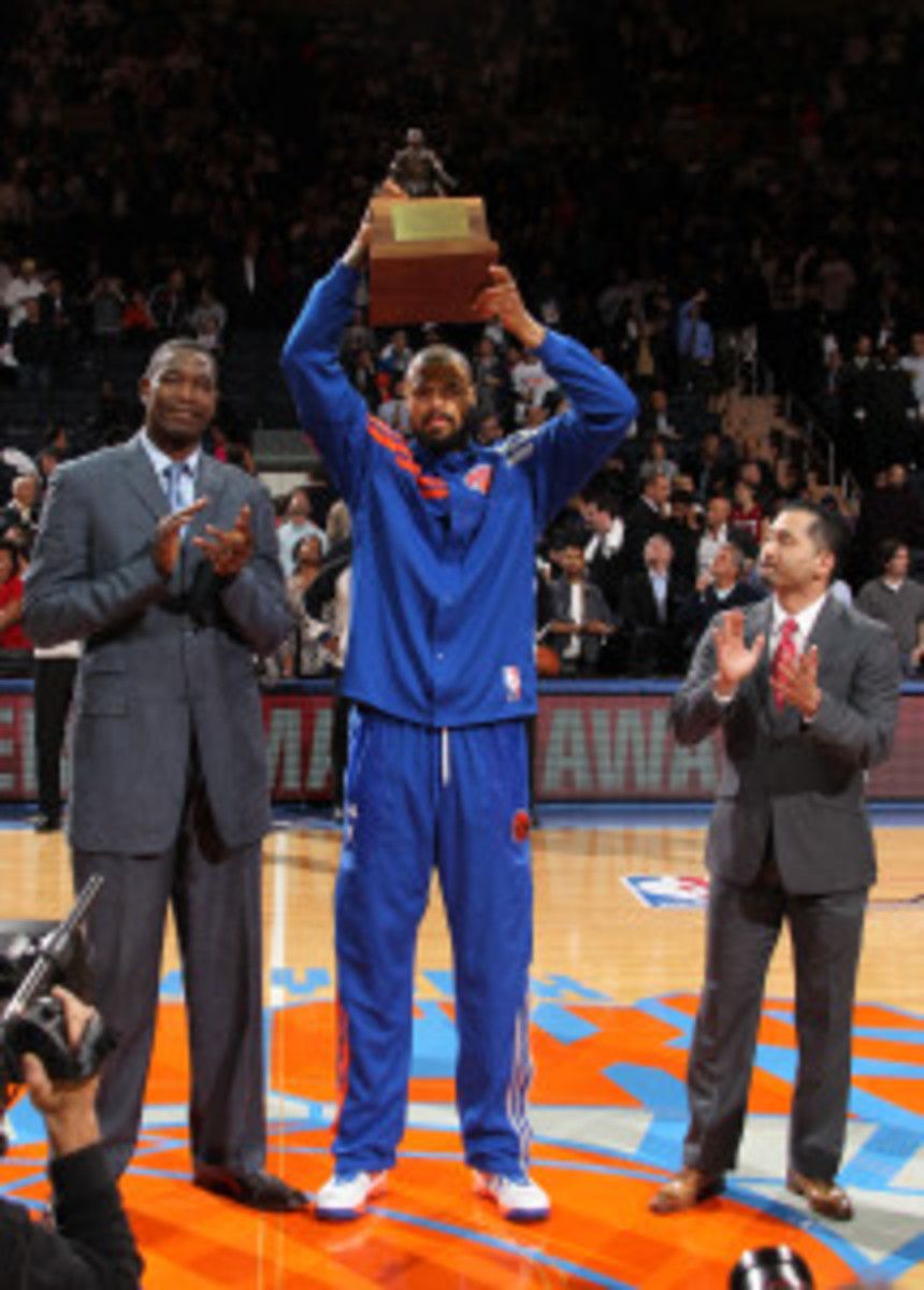 Tyson Chandler, NBA DPOY, voted to All-Defensive Second Team - Sports ...