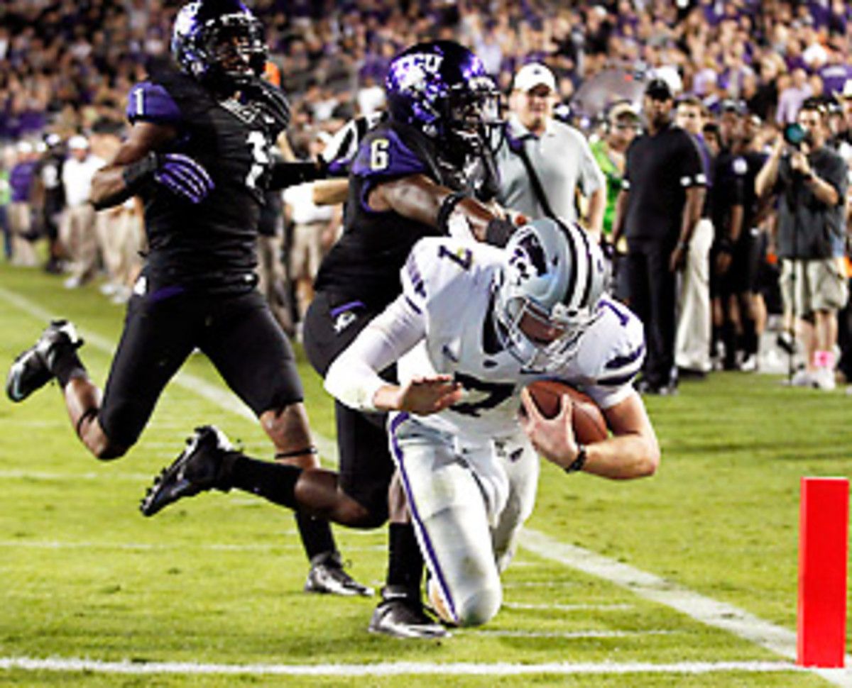 Thayer Evans: Snyder in control as Kansas State rolls by TCU - Sports ...
