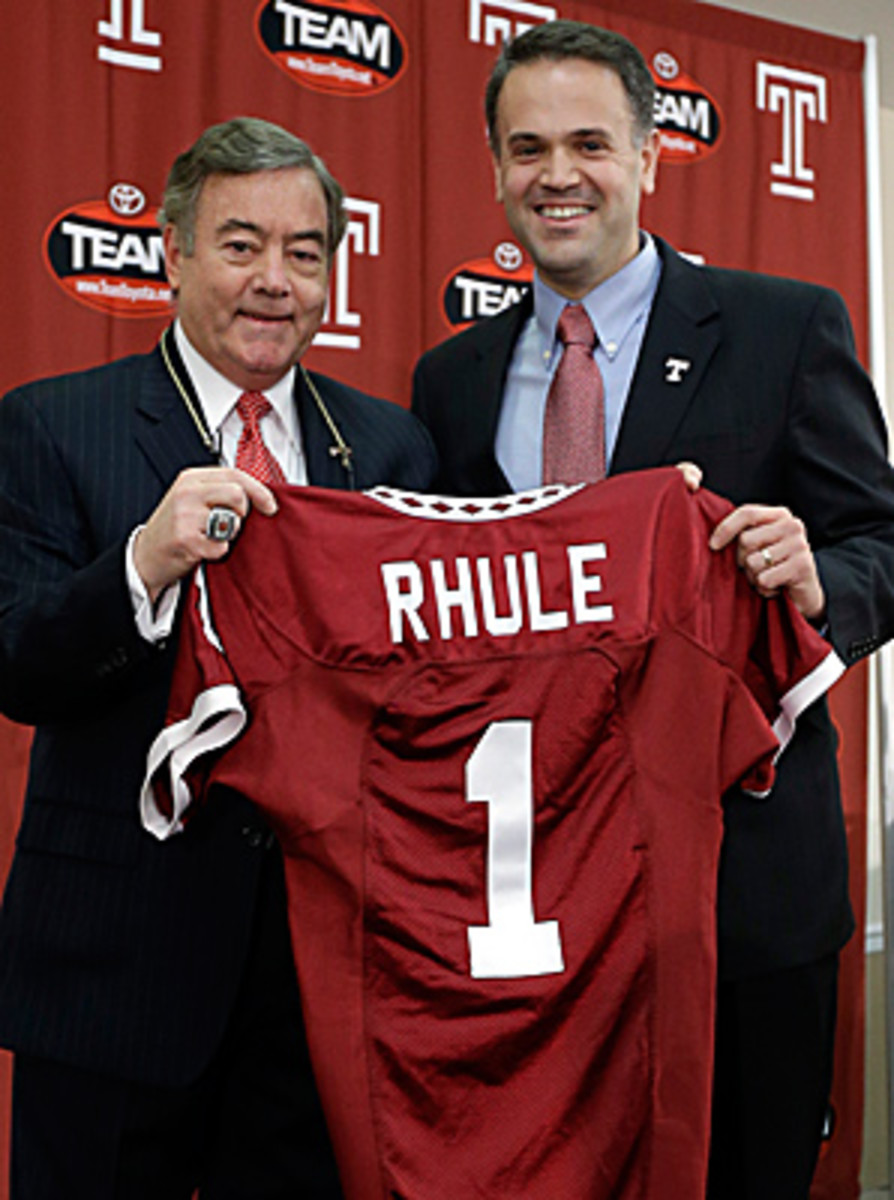 Rhule formally takes over as Temple's coach - Sports Illustrated