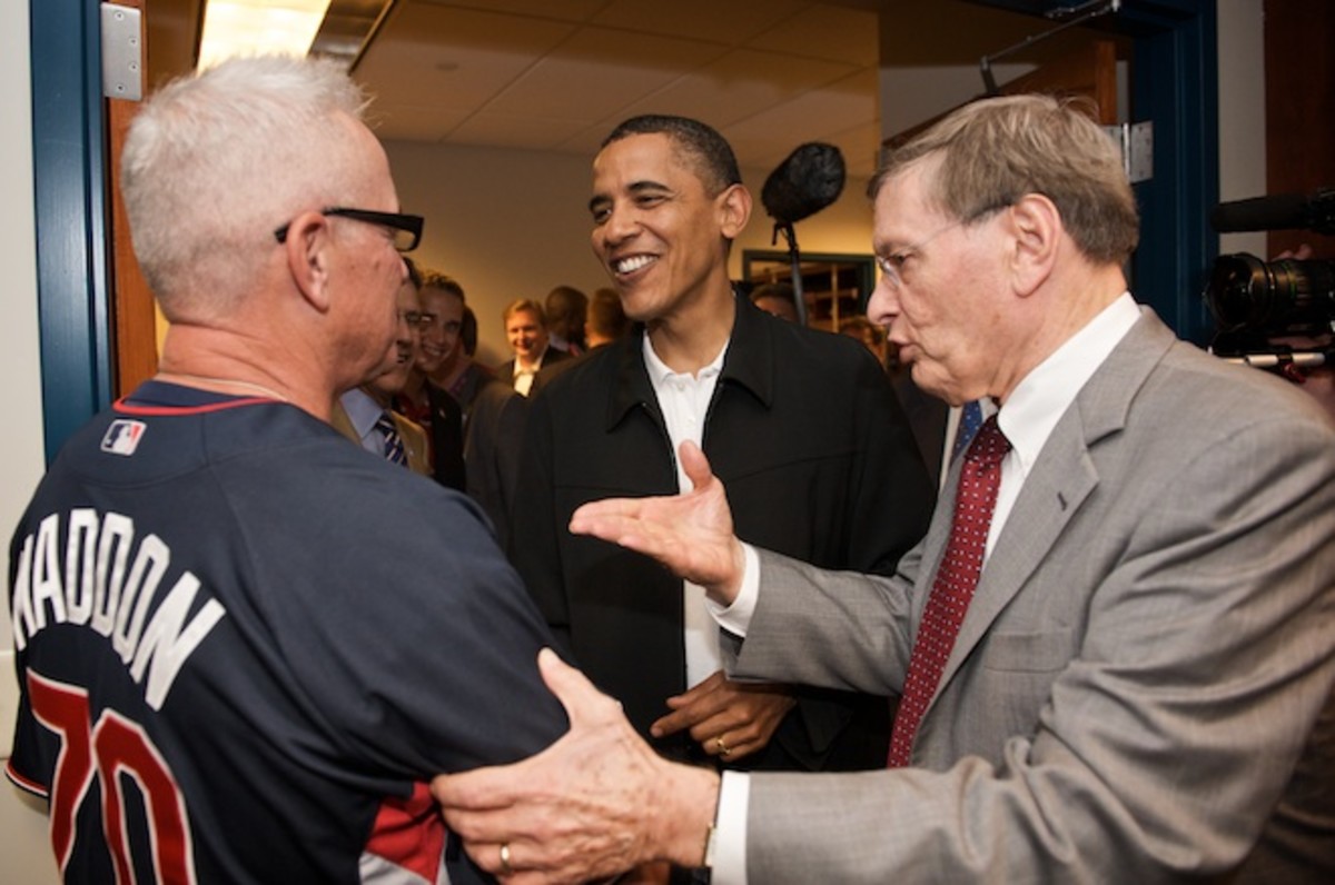 President Obama's First Pitch - Sports Illustrated