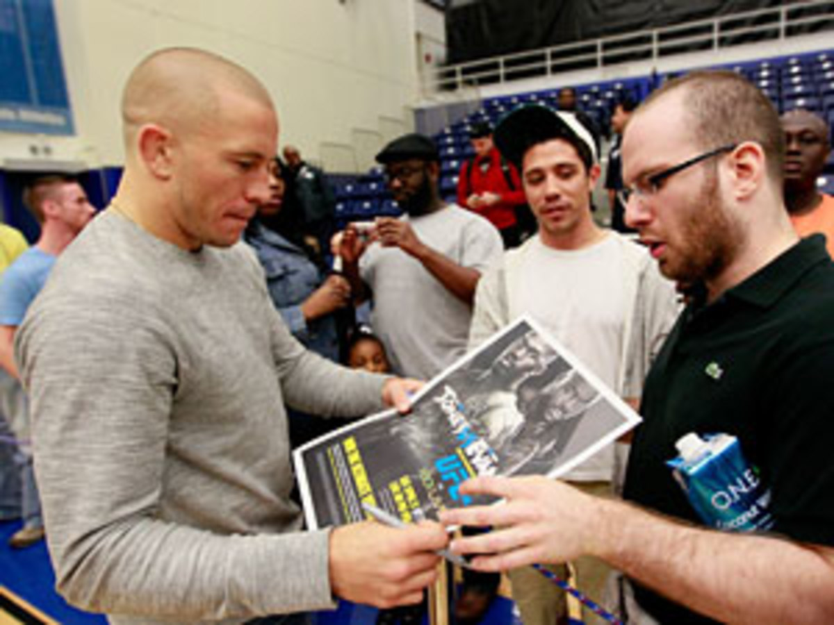Georges St-Pierre discusses UFC 145, injury recovery, move to ...