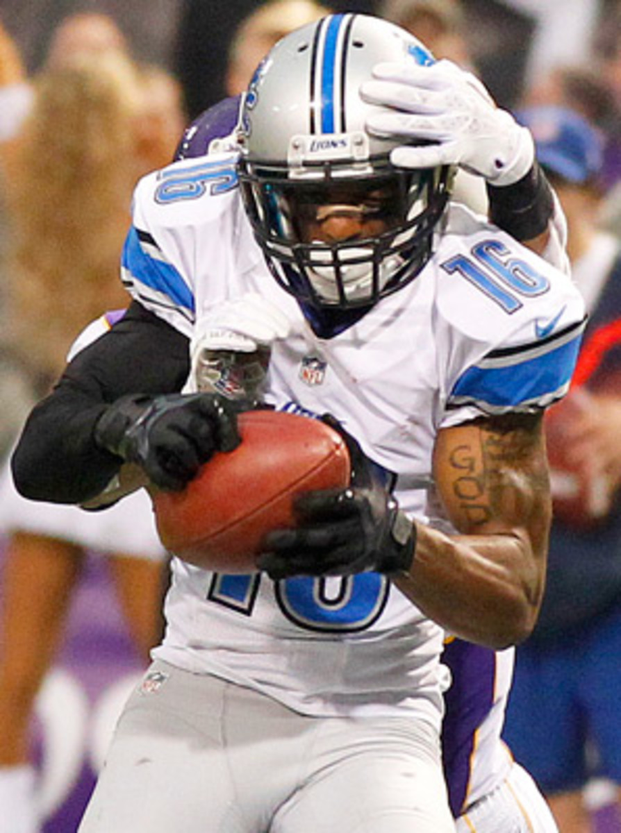Lions will bench WR Young vs. Texans - Sports Illustrated