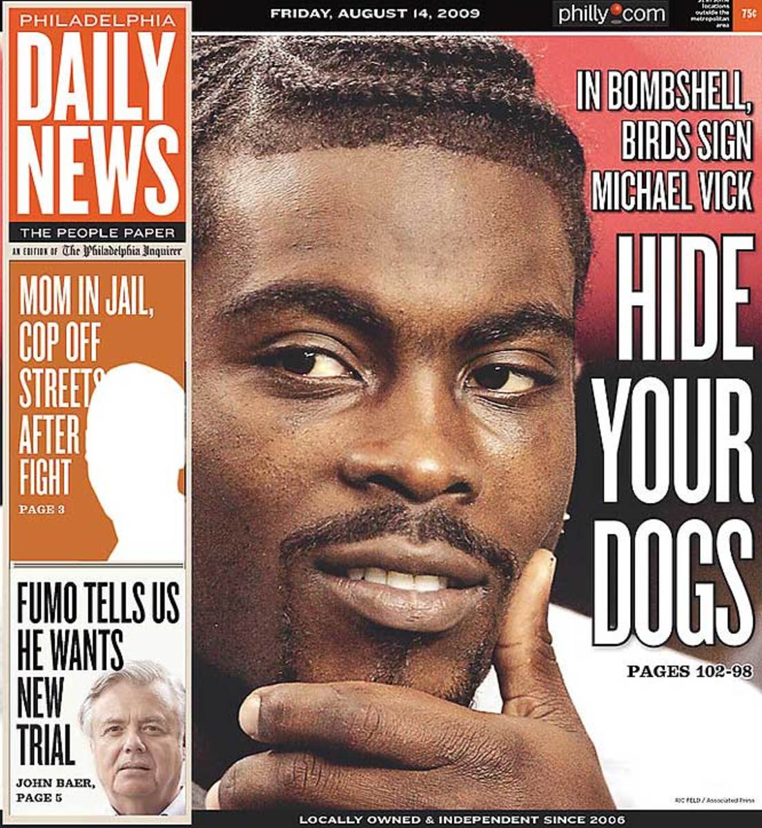 Michael Vick Newspaper Headlines - Sports Illustrated