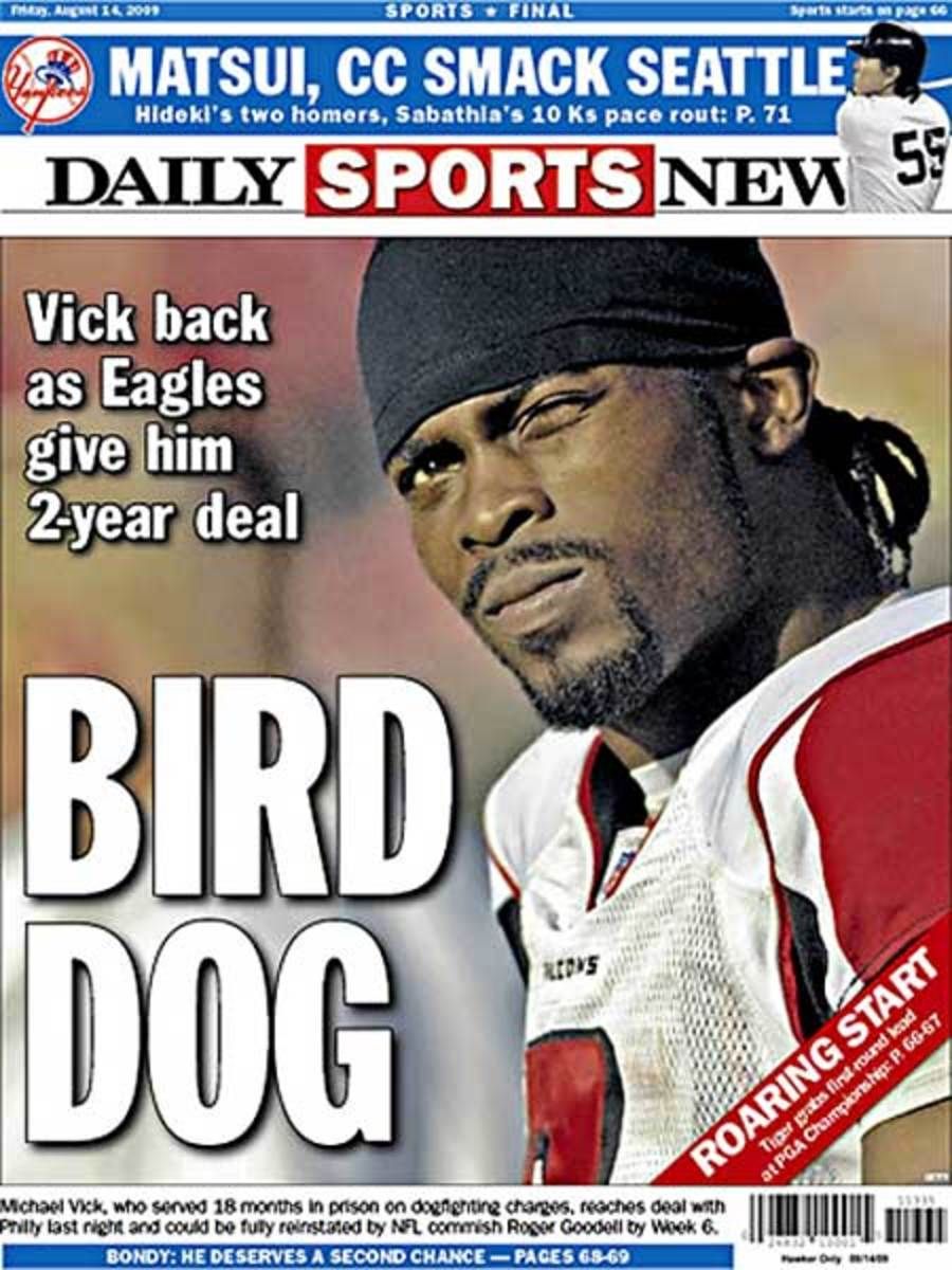 Michael Vick Newspaper Headlines - Sports Illustrated