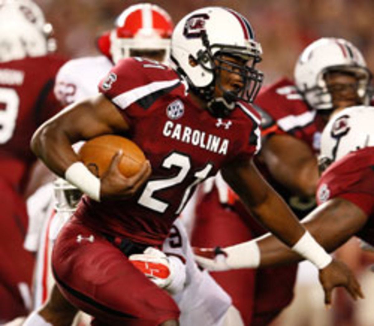 Marcus Lattimore suffers dislocated knee - Sports Illustrated