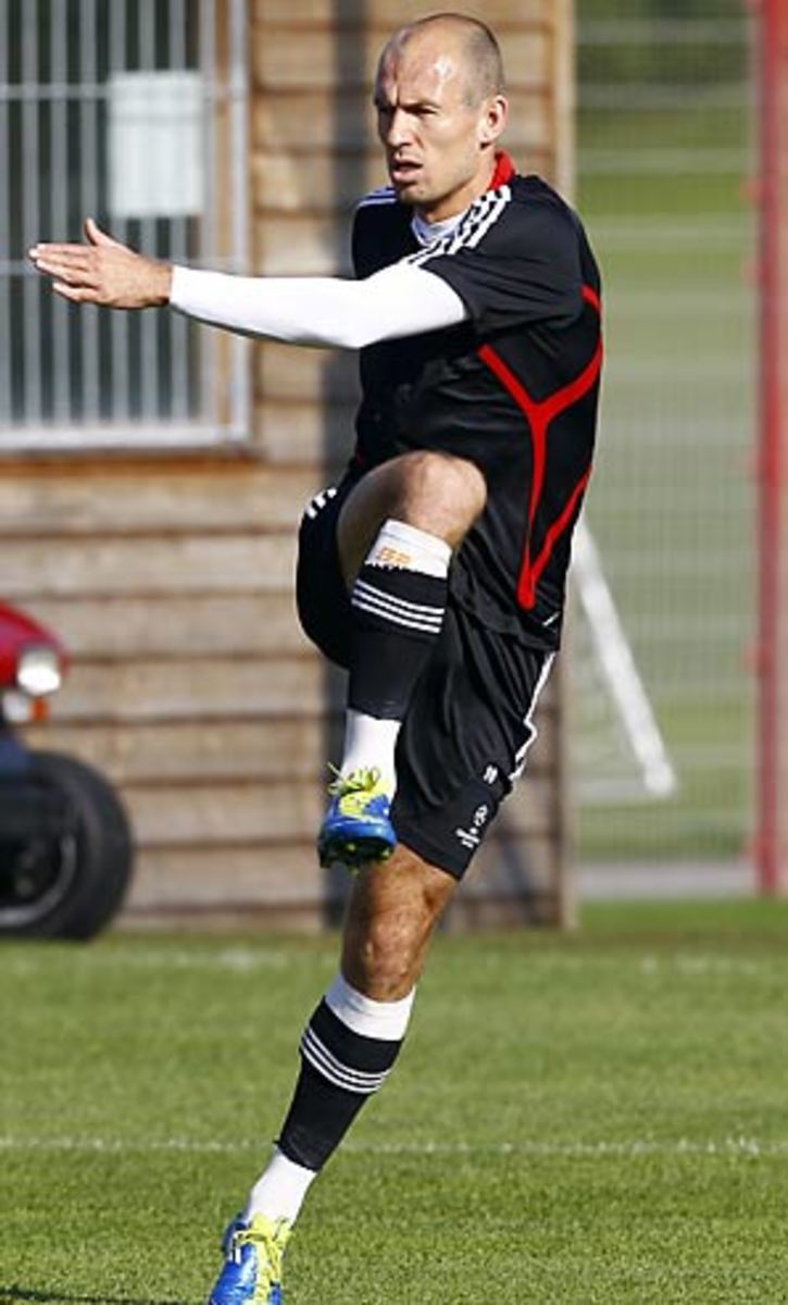 Raphael Honigstein: Injured and isolated, Robben cuts a gloomy figure ...