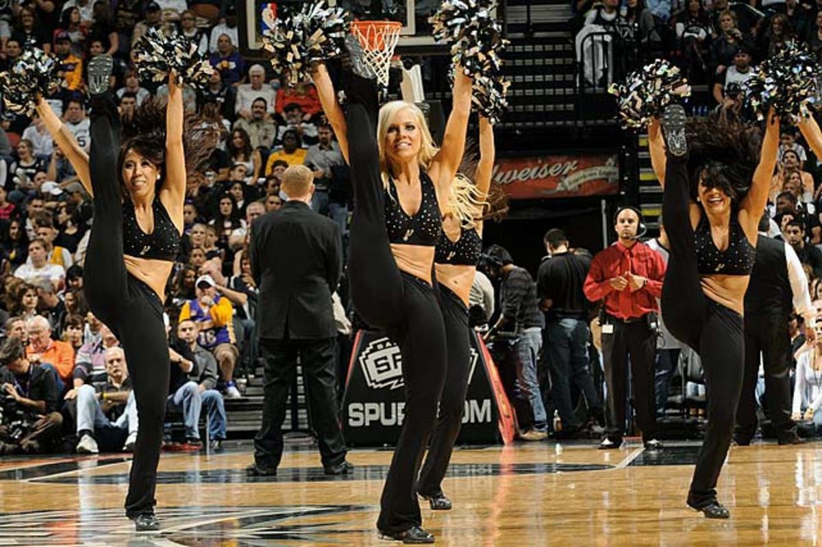 San Antonio Spurs Silver Dancers - Sports Illustrated