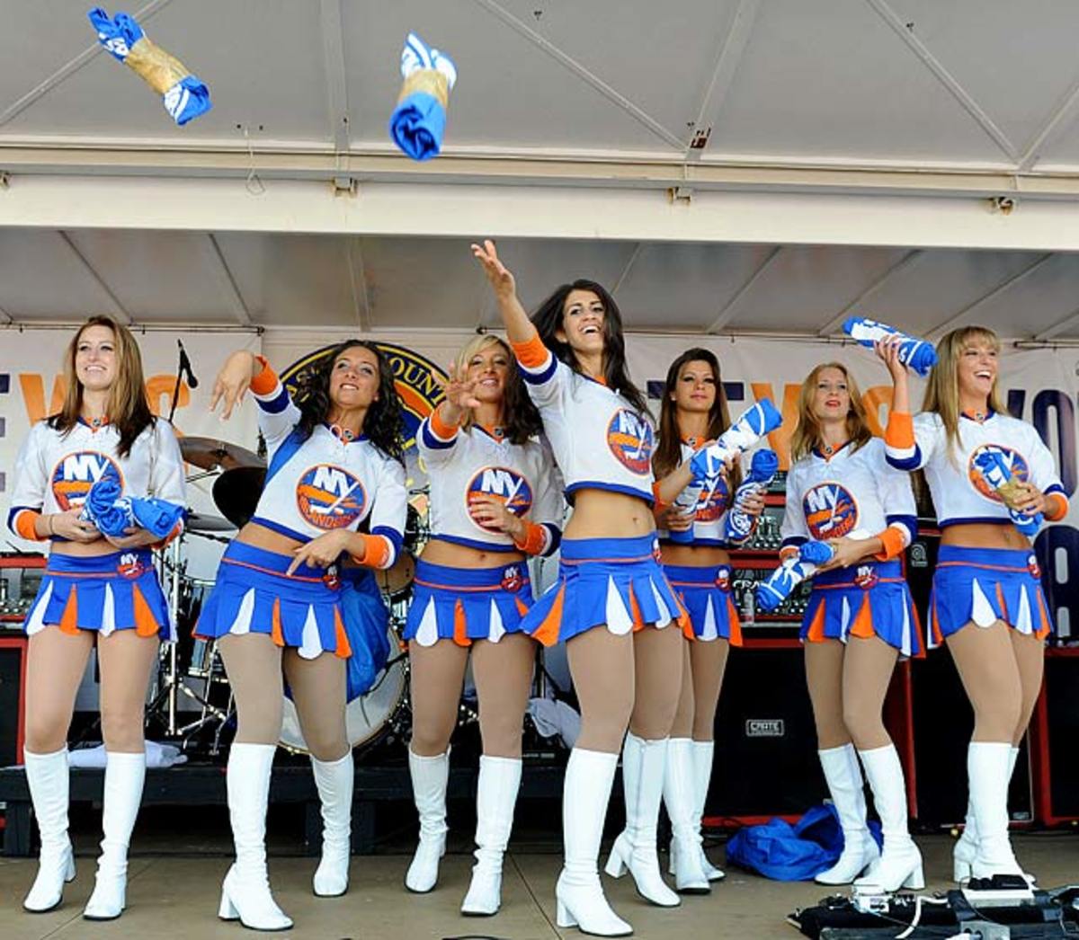 New York Islanders Ice Girls - Sports Illustrated
