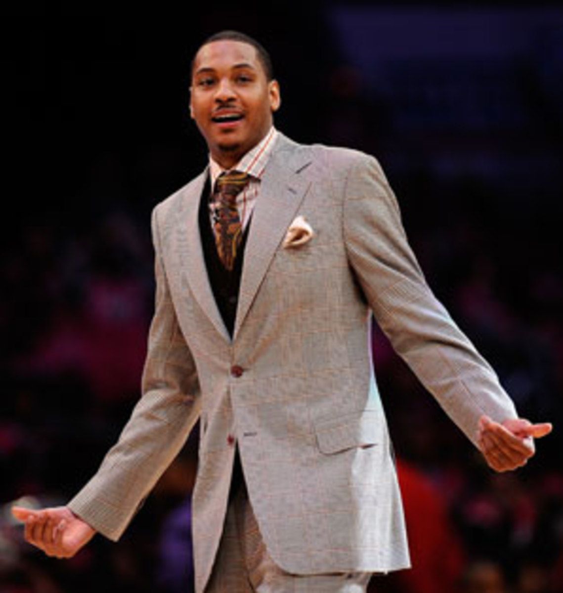 Chris Mannix: As trade war wages on, Carmelo is all about one thing ...