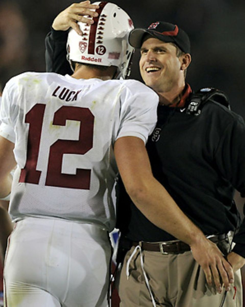 Don Banks: 49ers' Harbaugh has unique insight on Luck, Griffin; more ...