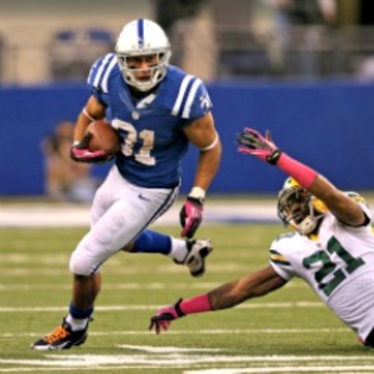 Colts running back Donald Brown has knee surgery, out 2-3 weeks ...