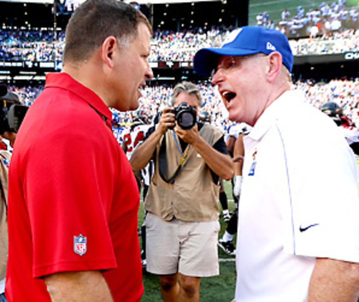 Tom Coughlin-Greg Schiano confrontation video surfaces - Sports Illustrated