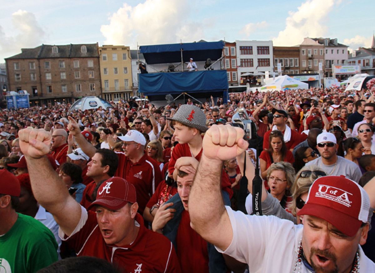 Scenes From The National Championship - Sports Illustrated