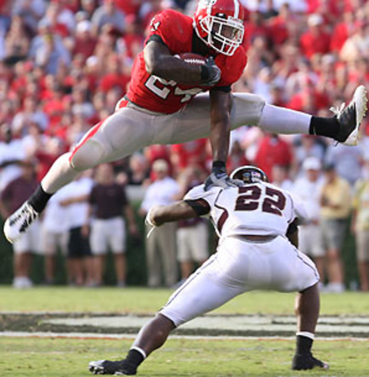 Knowshon Moreno Hurdle Gif