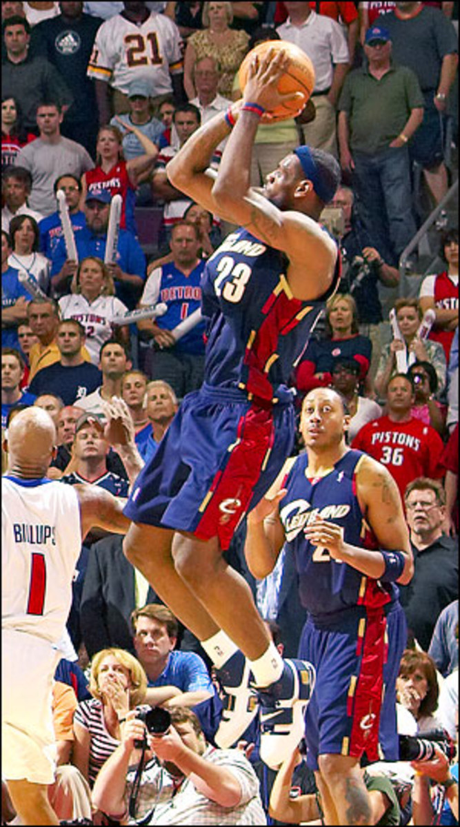 Jack McCallum: LeBron James carried the Cavaliers past Detroit - Sports ...