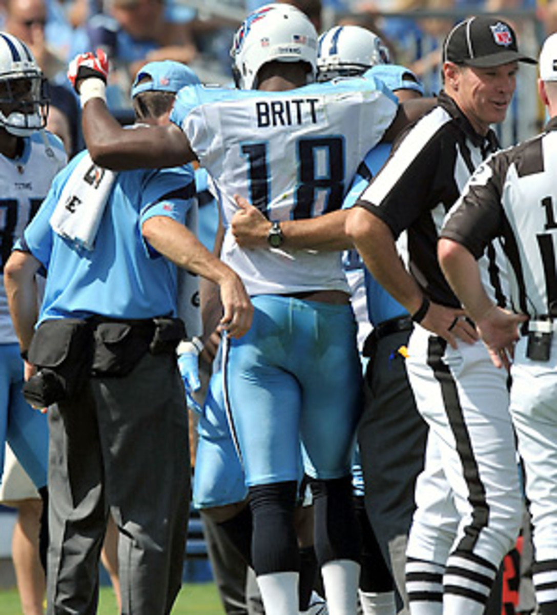 Kenny Britt giving it a go: NFL Week 5 late actives/inactives - Sports ...