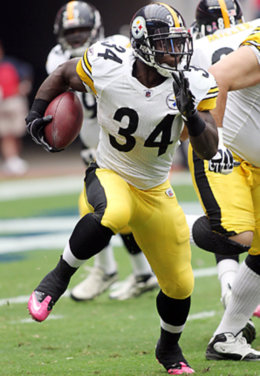 Mendenhall's struggles, Redskins' RB derby, more fantasy debates ...