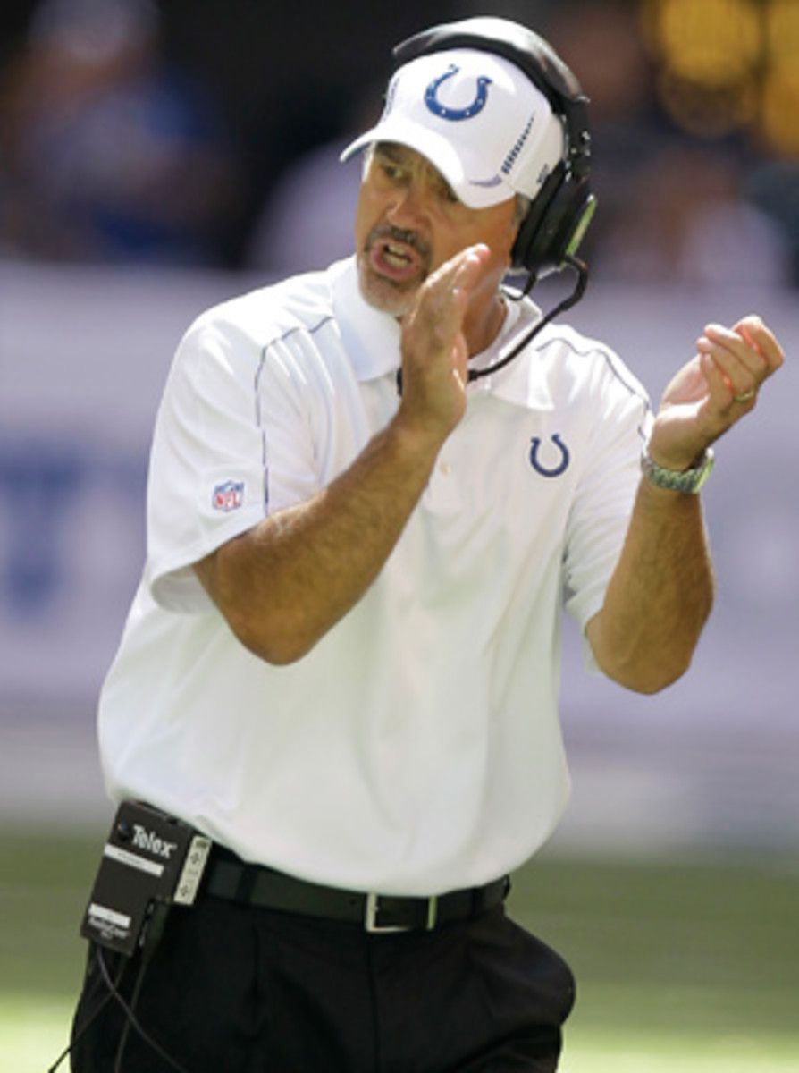 Colts' Pagano attends game against Dolphins - Sports Illustrated