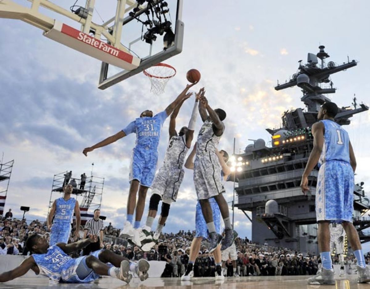 Carrier Classic: UNC-Michigan State - Sports Illustrated