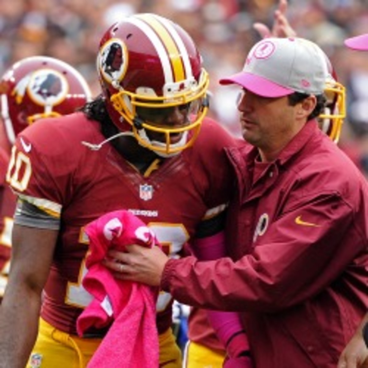 Redskins QB Robert Griffin III cleared to return to practice - Sports ...