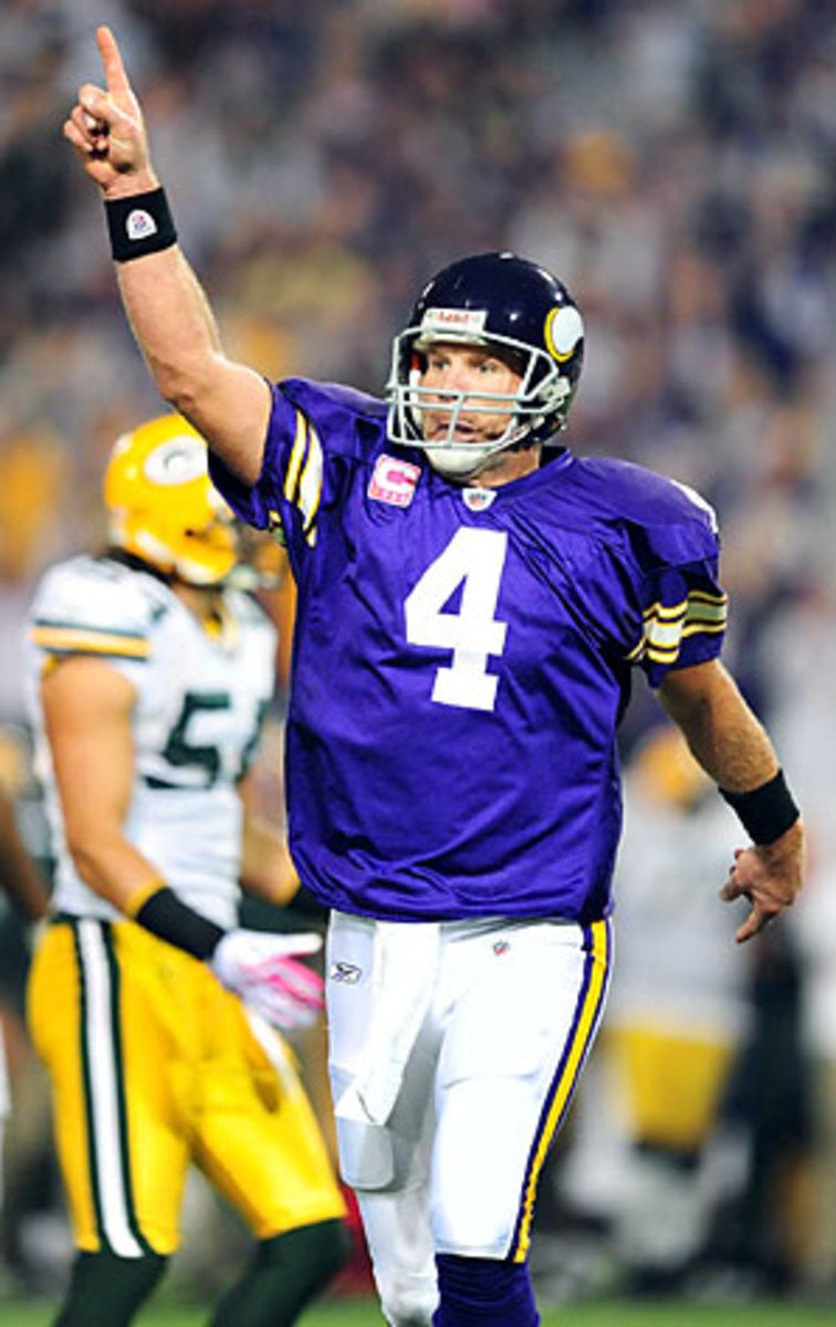 Peter King: Favre overcomes nerves in vintage performance - Sports ...