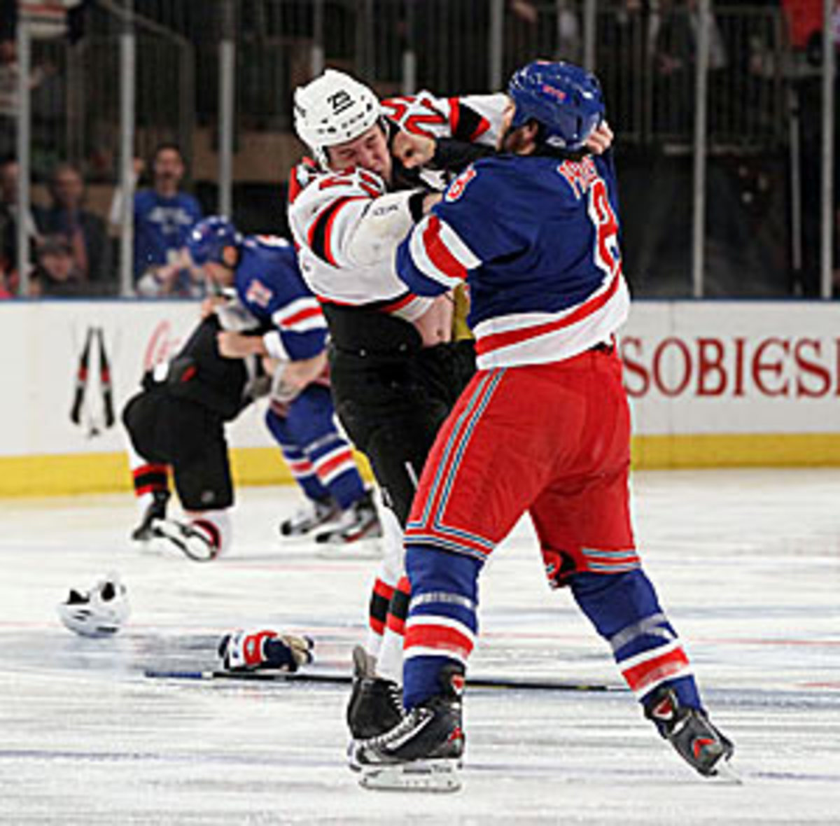 Staged fights are a sorry spectacle - Sports Illustrated