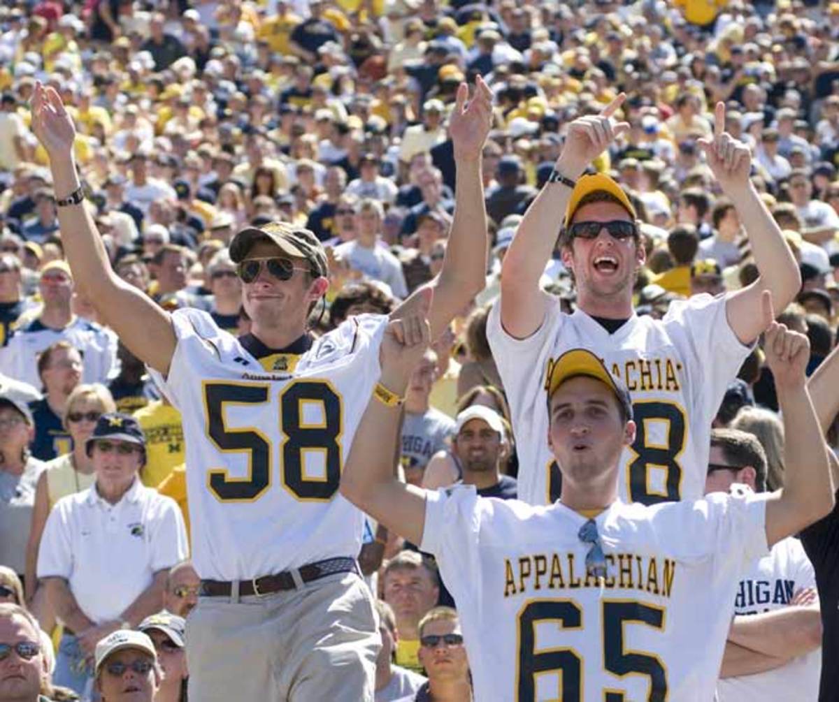 Appalachian State Celebrates - Sports Illustrated