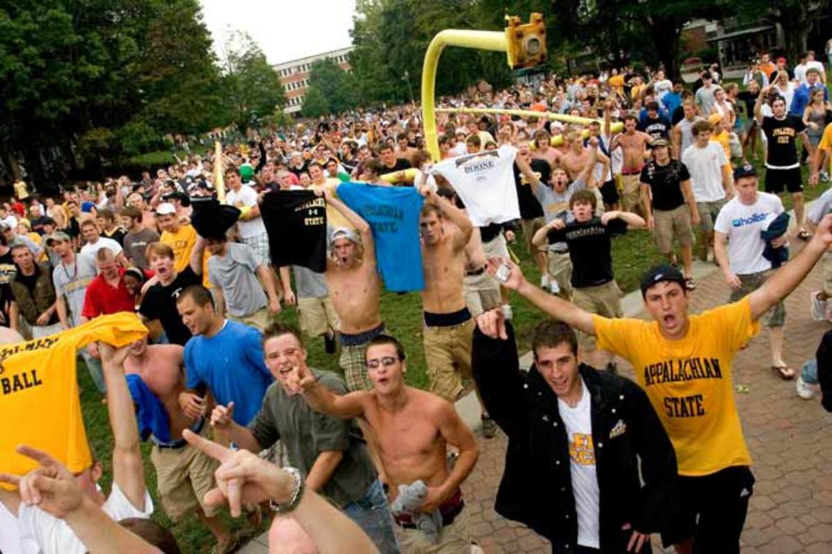 Appalachian State Celebrates - Sports Illustrated