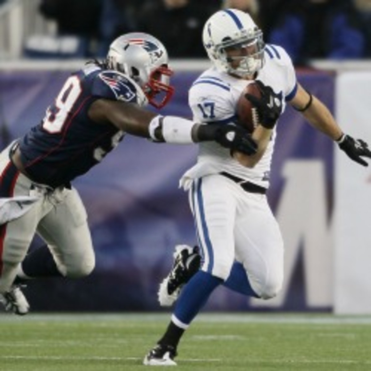 Colts receiver Austin Collie out for season with ruptured patella ...