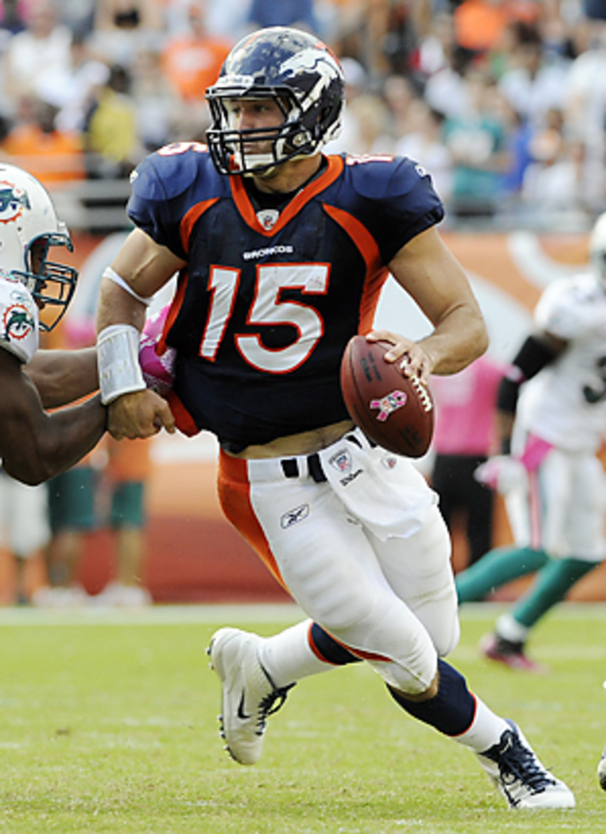 Tebow's performance won't match growing support - Sports Illustrated