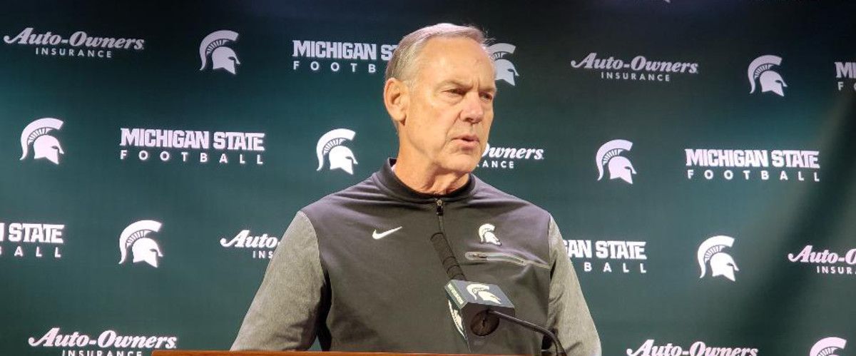 Michigan State Spartan Football Coach Mark Dantonio Talks Michigan ...