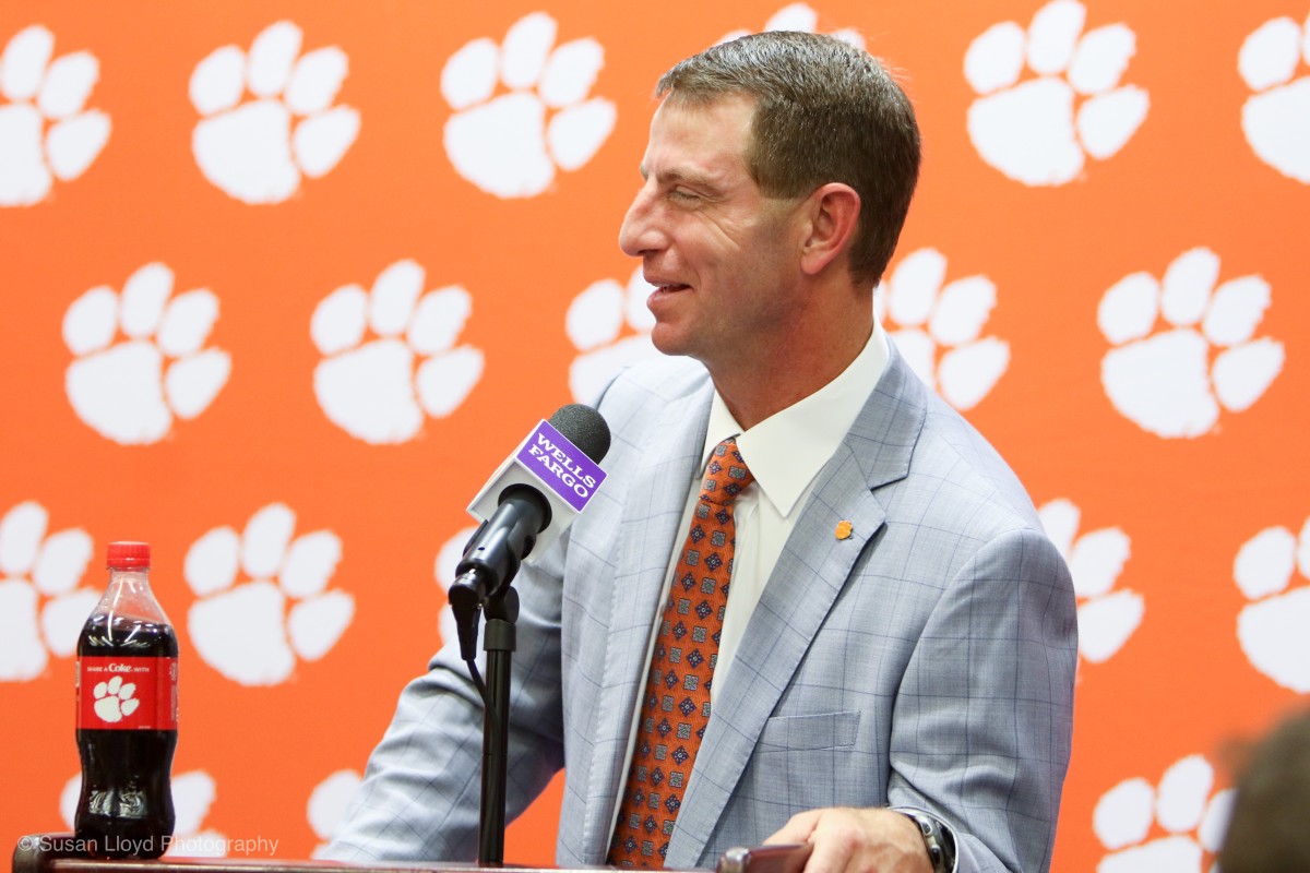 Watch: DaLISTEN: Dabo Swinney on Jim Rome talking Trevor Lawrence and ...
