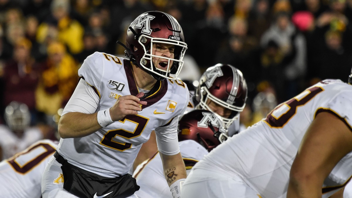 Minnesota QB Tanner Morgan not yet cleared after concussion - Sports ...