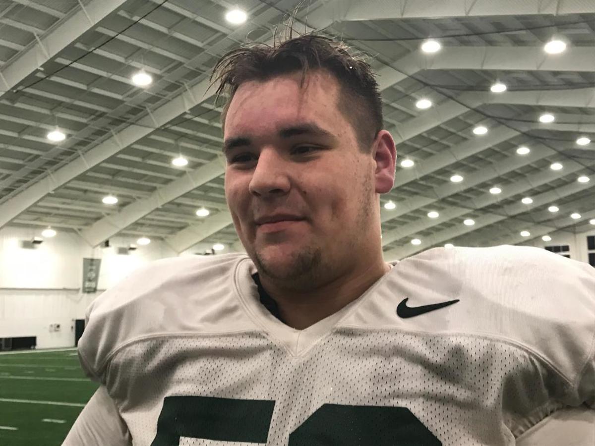 MICHIGAN STATE OL NICK SAMAC SPARTAN RISING STAR - Sports Illustrated ...