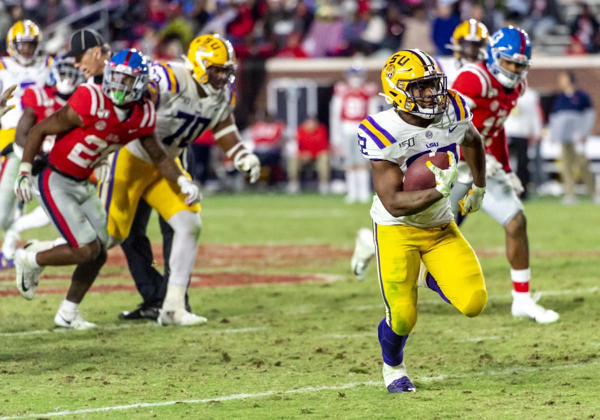 LSU football Running Back Clyde Edwards-Helaire Named Semifinalist for ...