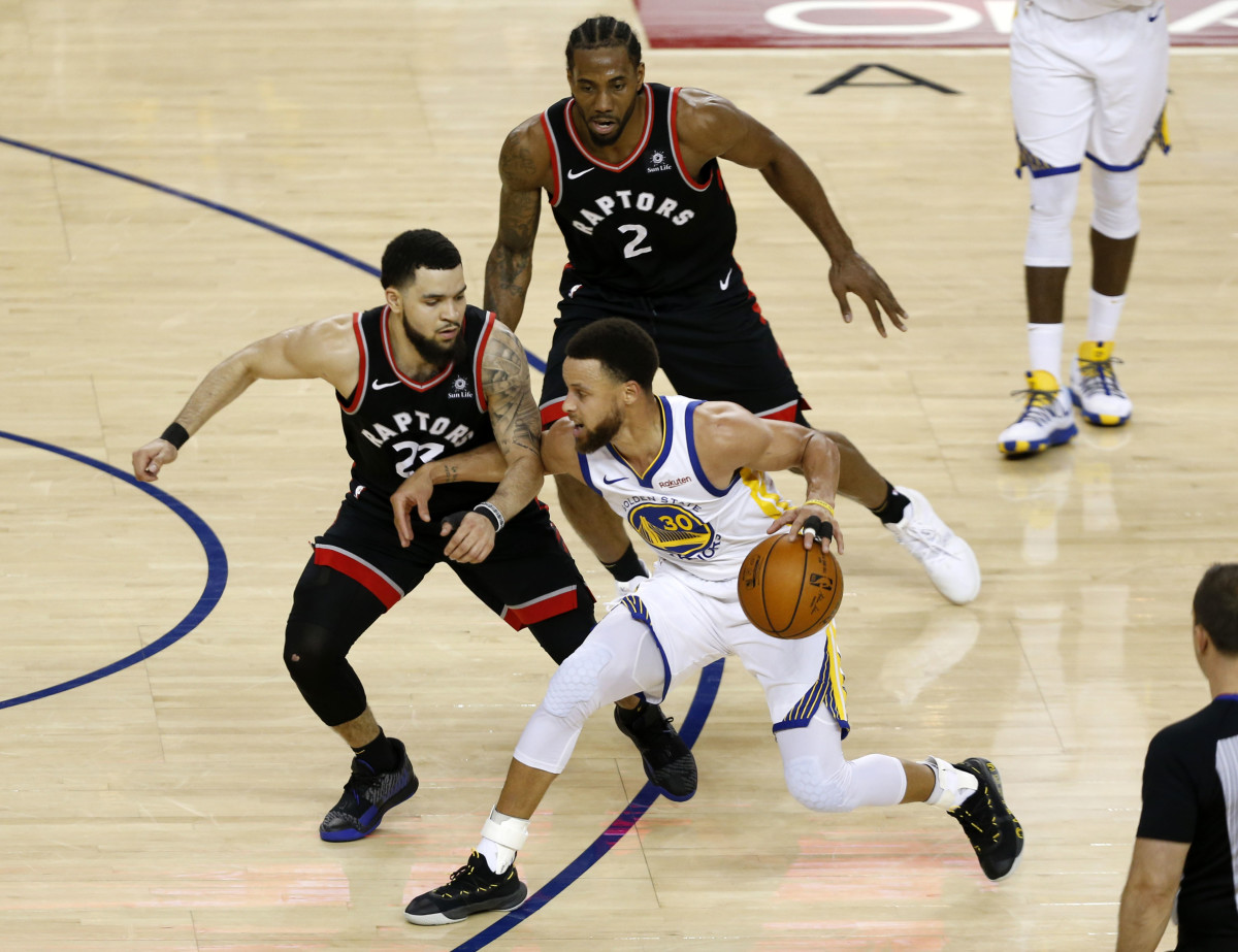 NBA Finals 2019: The Raptors overwhelm Stephen Curry's all-out effort ...