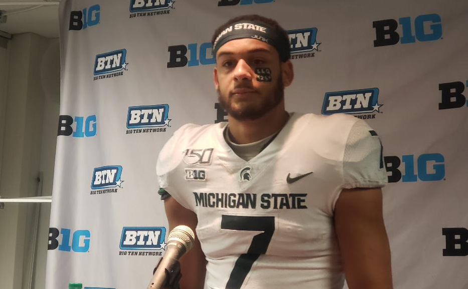 Spartan WR Cody White After Career Day Vs. Rutgers - Sports Illustrated ...
