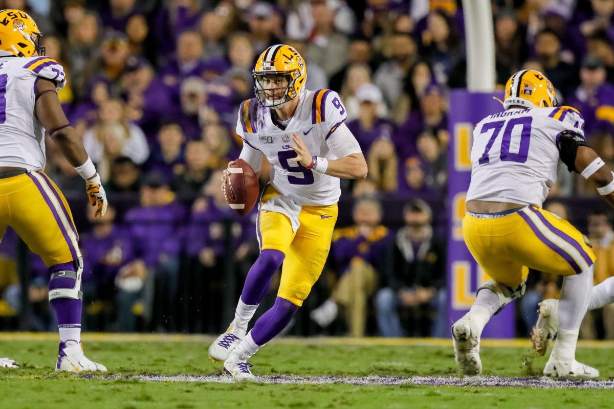 LSU football Quarterback Joe Burrow Named Finalist for the Maxwell ...