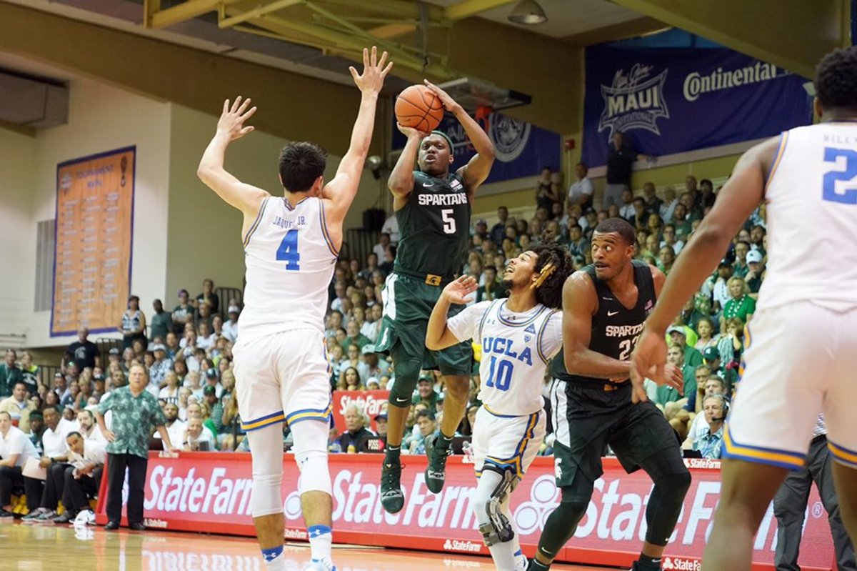 #3 Michigan State Spartans Finish 5th In Maui with 75-62 Win Over UCLA ...