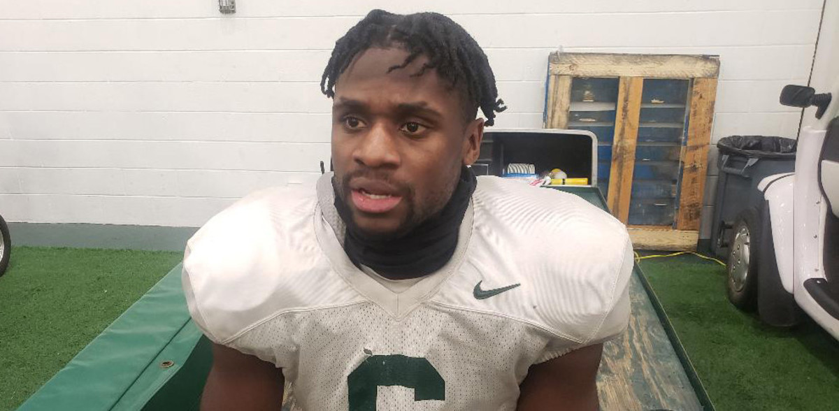 Spartan S David Dowell Talks Michigan State Football Ahead of Maryland ...