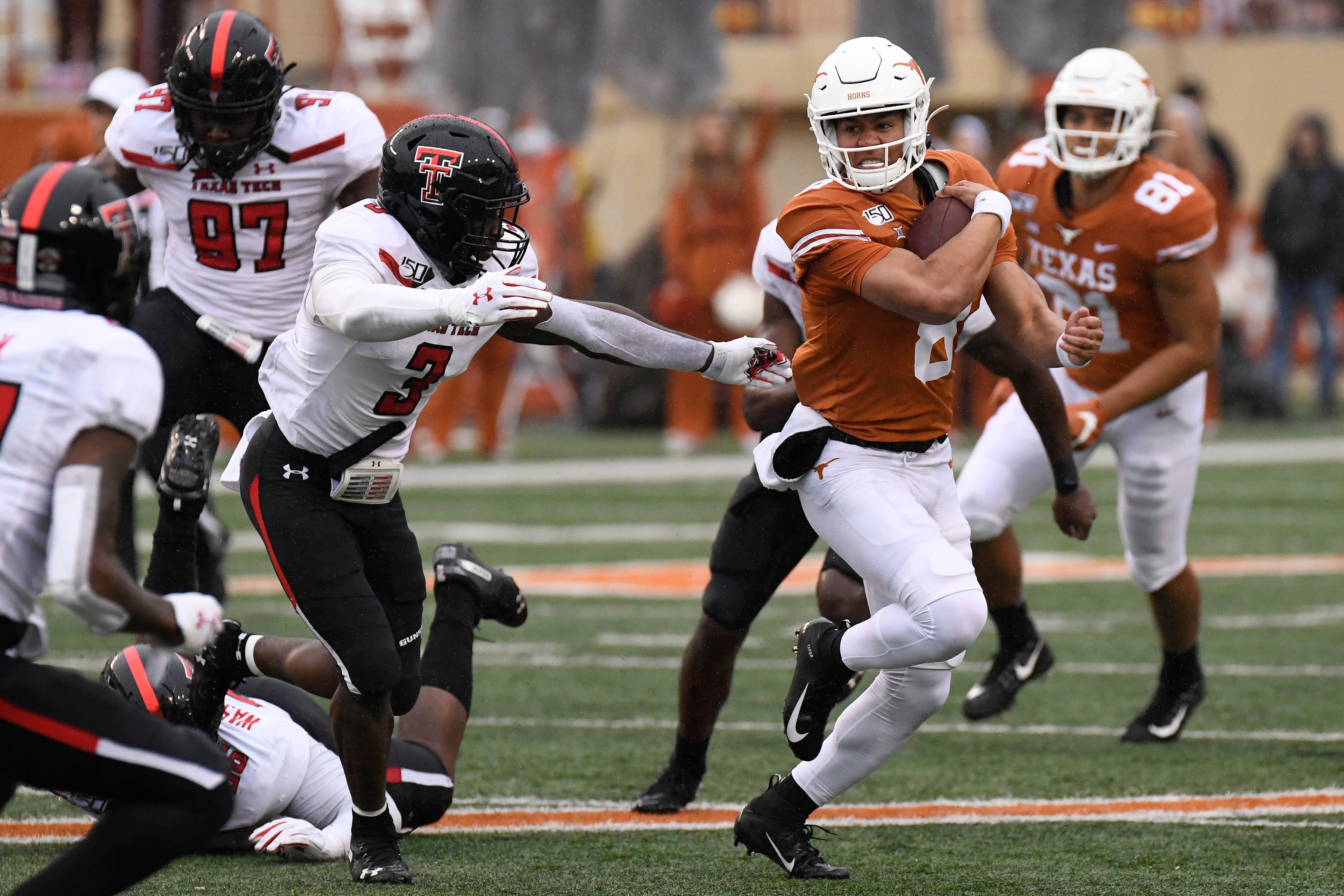 Texas Football: Longhorns Get Cathartic Win Over Texas Tech - Sports ...