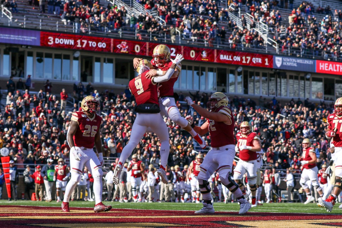 Boston College Football Opens Recruiting Period On Trail In New England ...