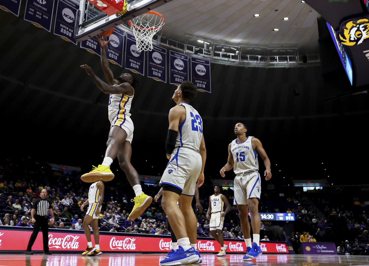 LSU Basketball Overpowers UNO in the Paint to Cruise to 90-54 Win ...