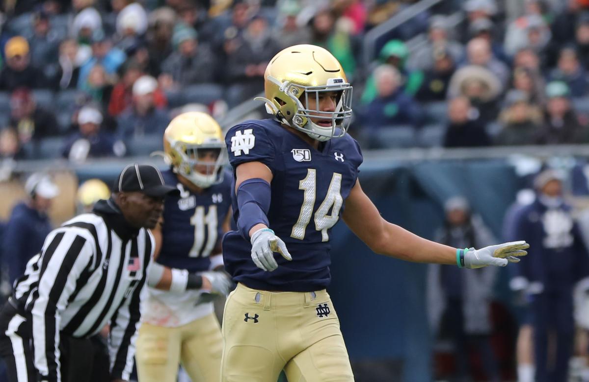 Kyle Hamilton Named A FWAA Freshman All-American - Sports Illustrated ...