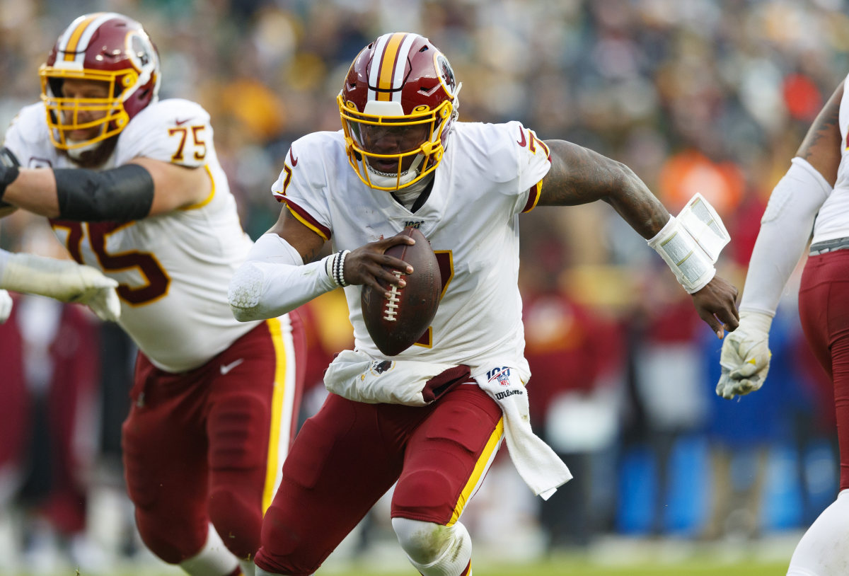 Washington Redskins Quarterback Dwayne Haskins appears to be ripped in ...