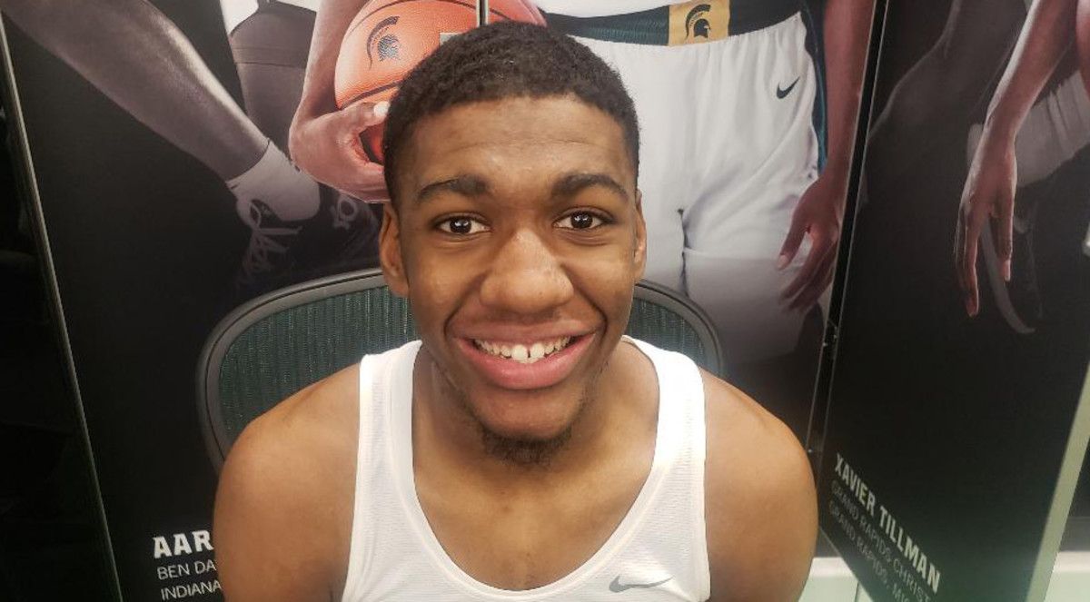 Aaron Henry Spartan G Post Win Over Rutgers - Sports Illustrated ...