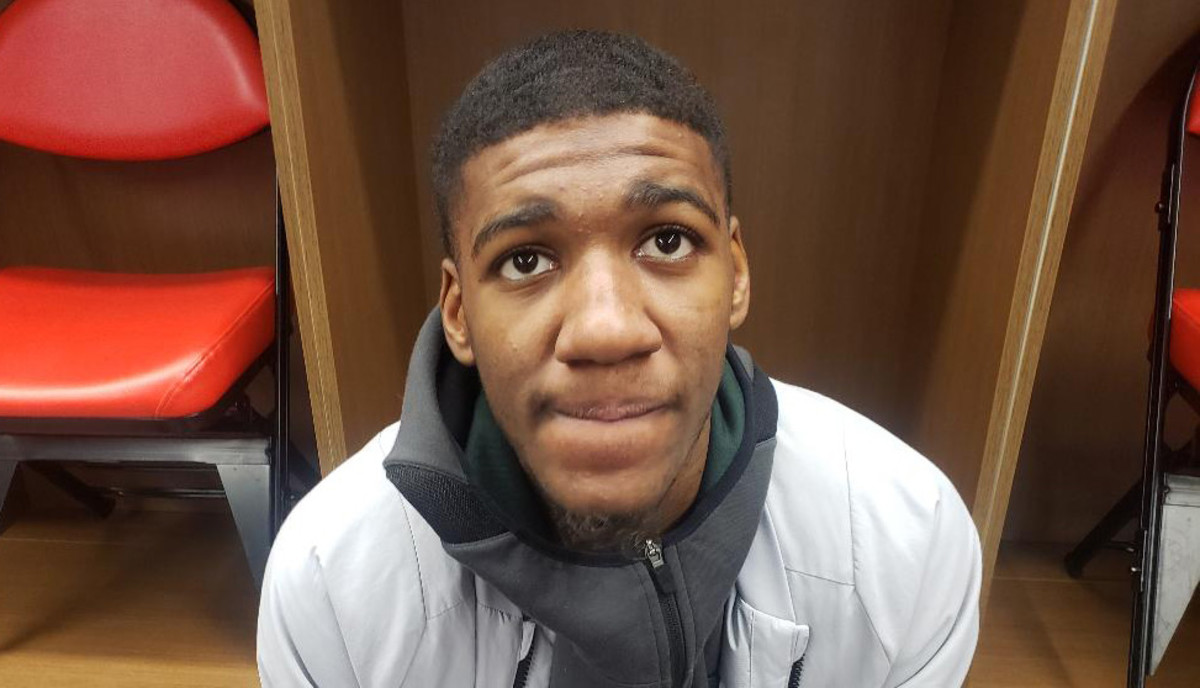 Spartan Guard Aaron Henry After Beating Oakland 72-49 - Sports ...