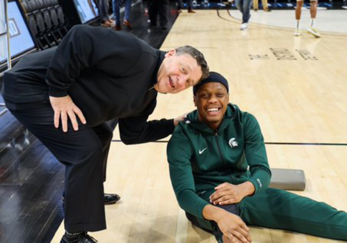 Greg Kampe Oakland Grizzlies Coach After Blow Out Loss To MSU - Sports ...