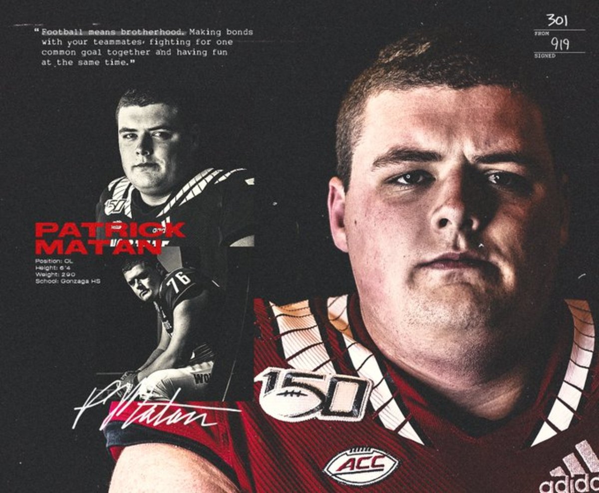 Patrick Matan signs with Wolfpack - Sports Illustrated NC State ...